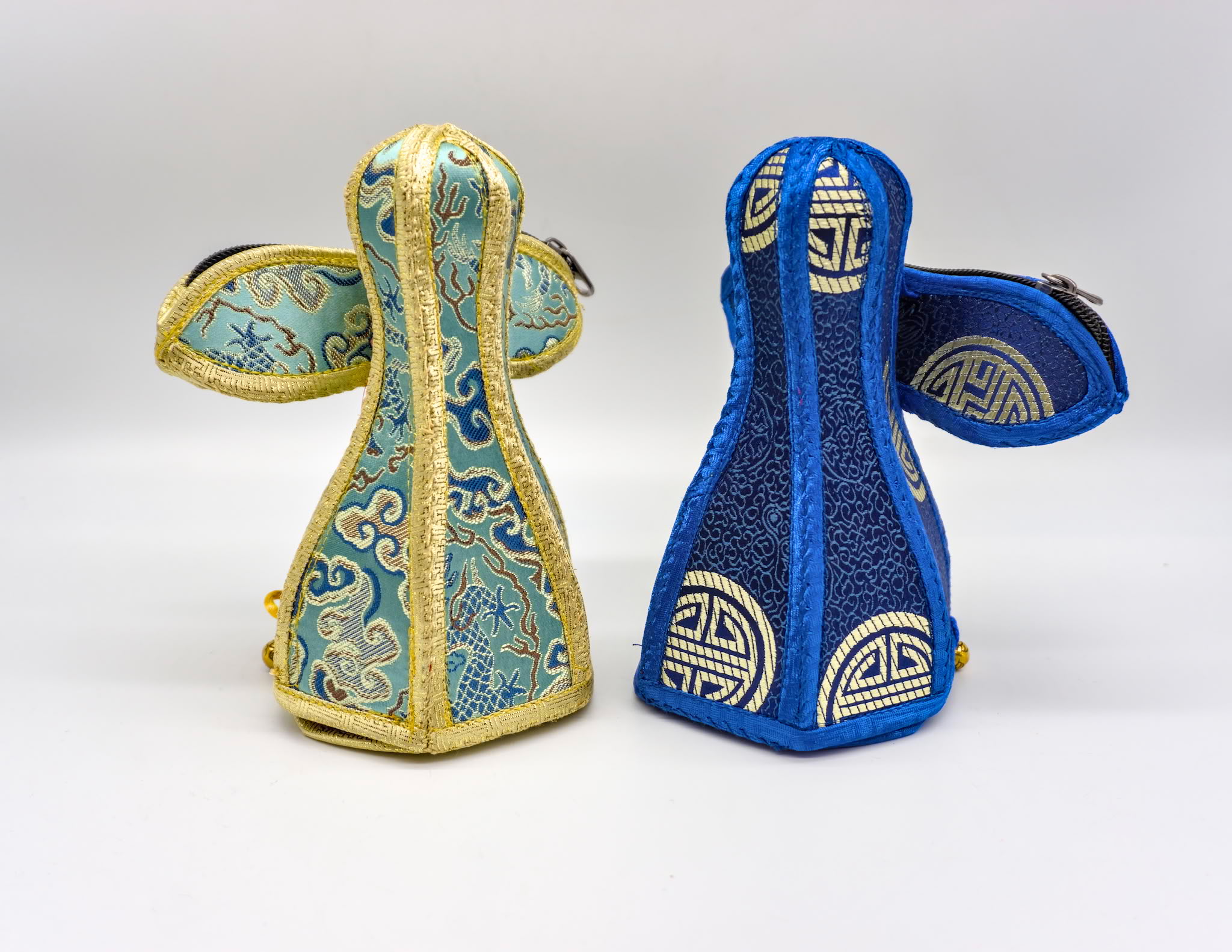 Moulded Bell & Dorje Brocade Cover – Ani Size – Rinchen Shop