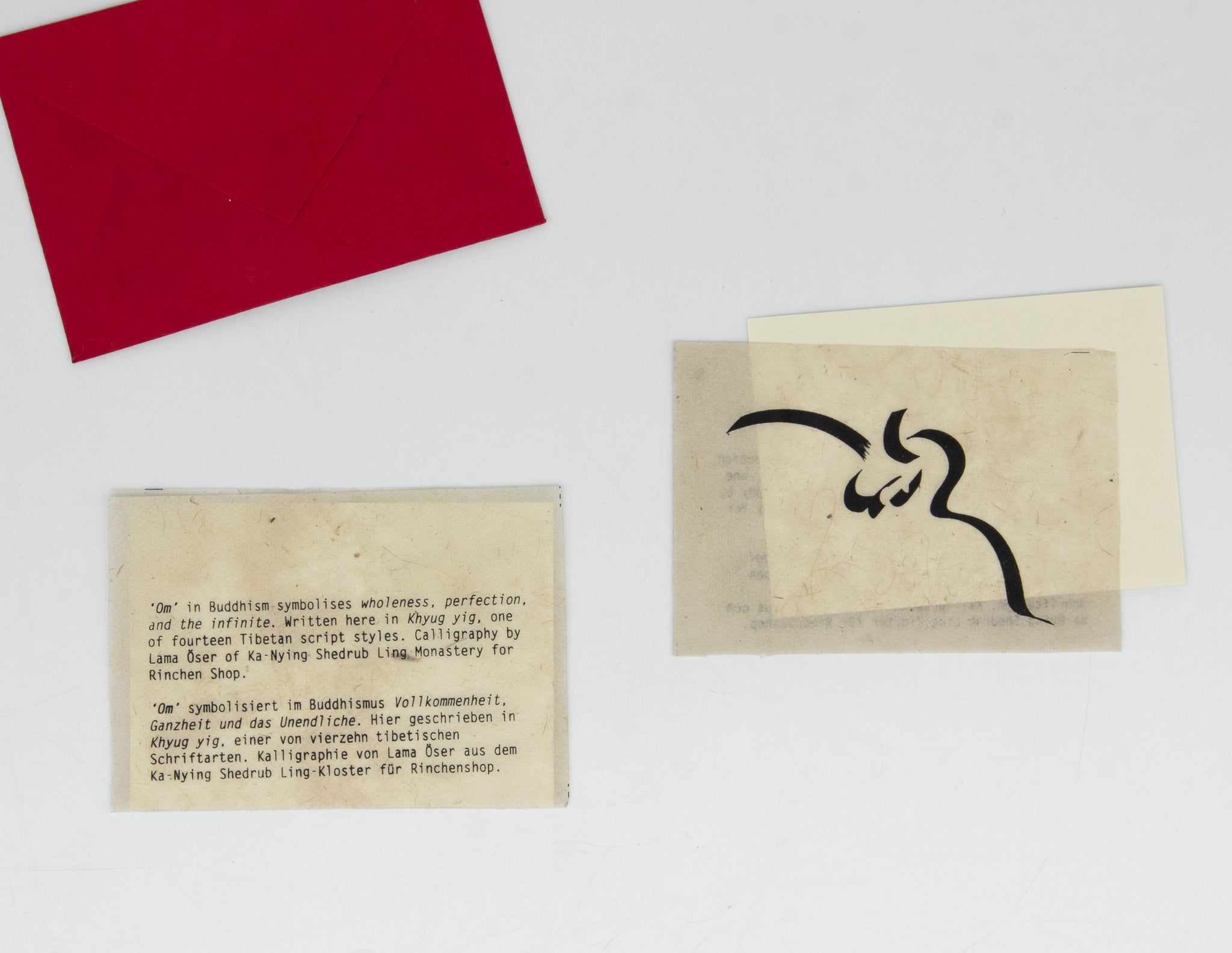 Tibetan Calligraphy Cards – Rinchen Shop
